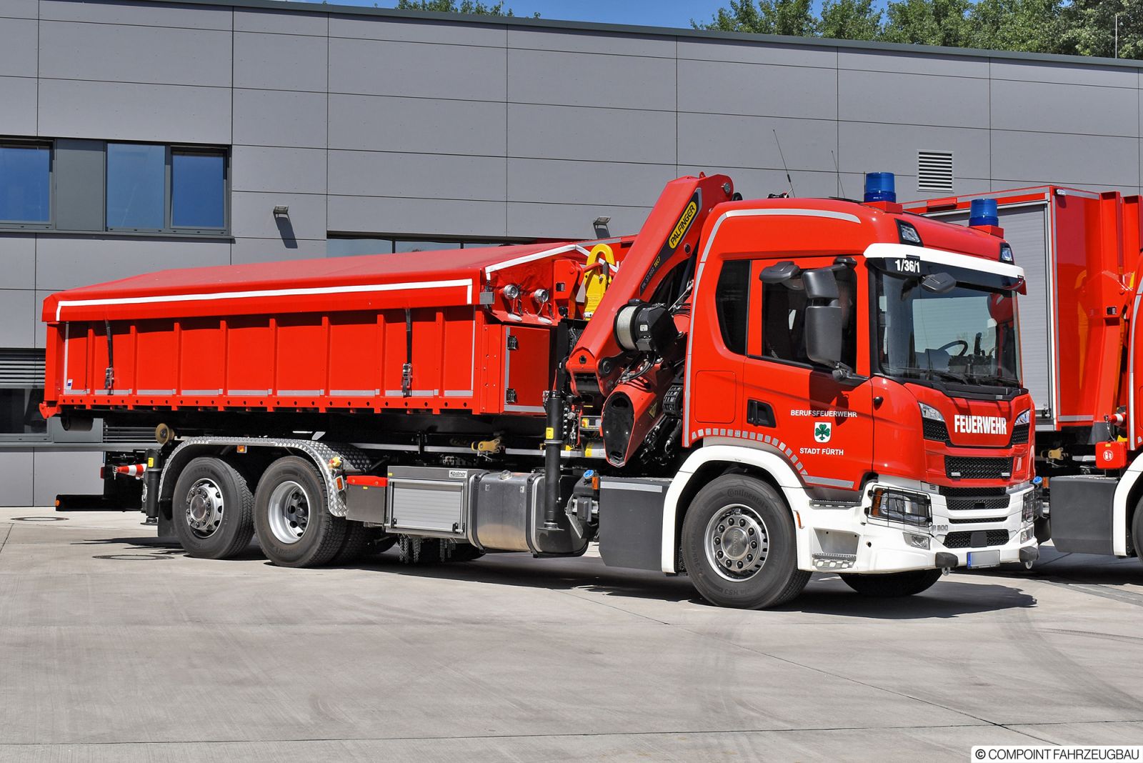 COMPOINT Fahrzeugbau - ELW Feuerwehr Trockau