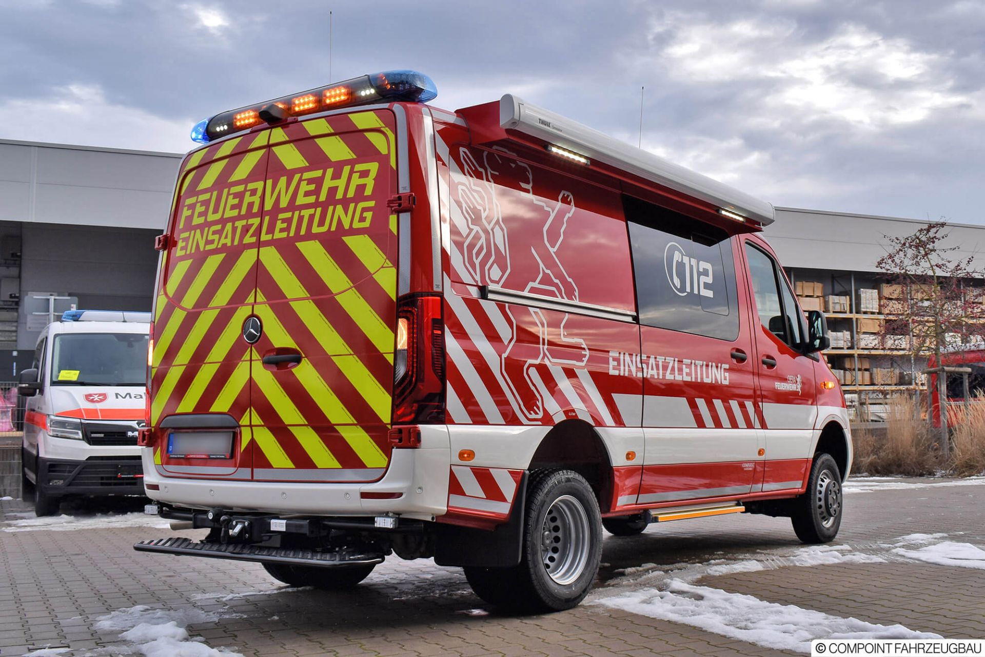 COMPOINT Fahrzeugbau - ELW Feuerwehr Trockau